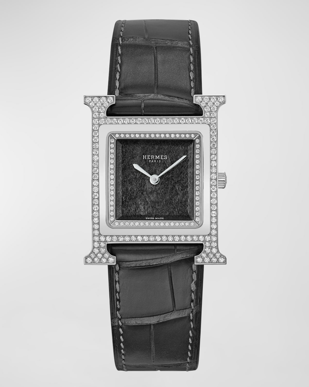 Hermès Heure H Watch, Small Model, 25 mm | Neiman Marcus