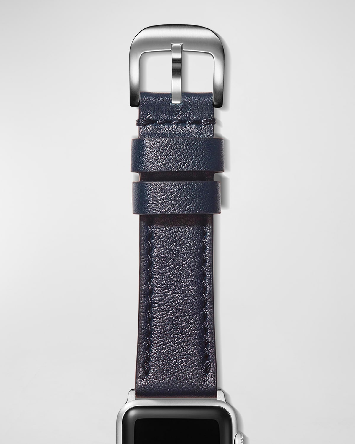 Shinola Men's 24mm Alligator Leather Strap for Apple Watch | Neiman Marcus