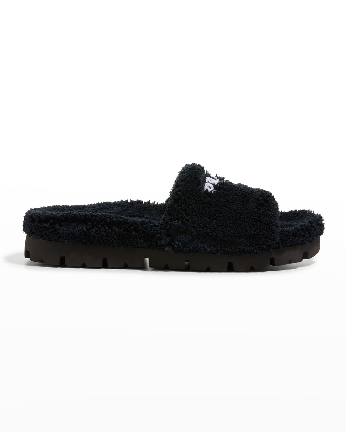 TOM FORD Men's Harrison TF-Logo Slippers | Neiman Marcus