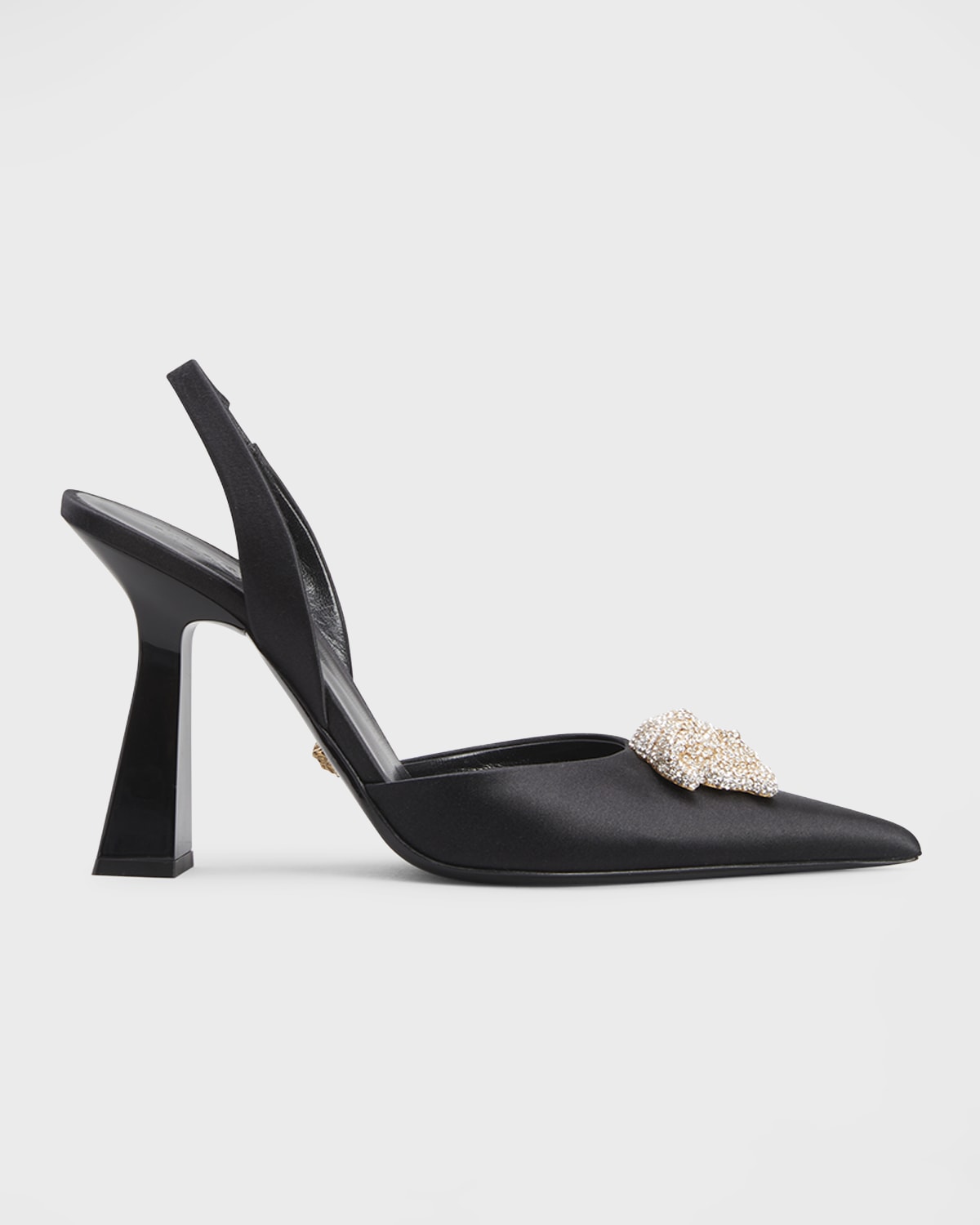Versace La Medusa Slingback Pumps | Neiman Marcus