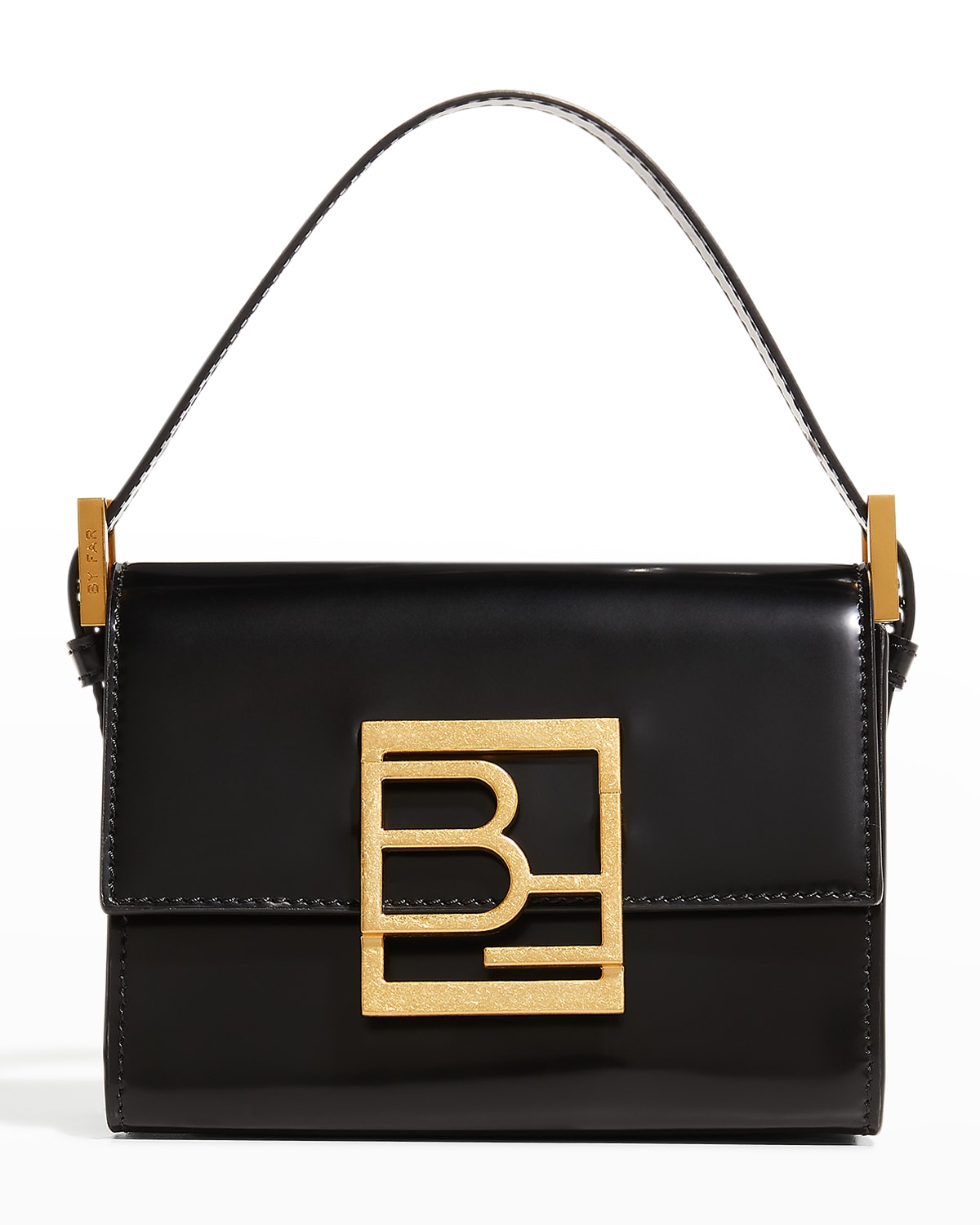 BY FAR Amber Semi-Patent Leather Bag | Neiman Marcus