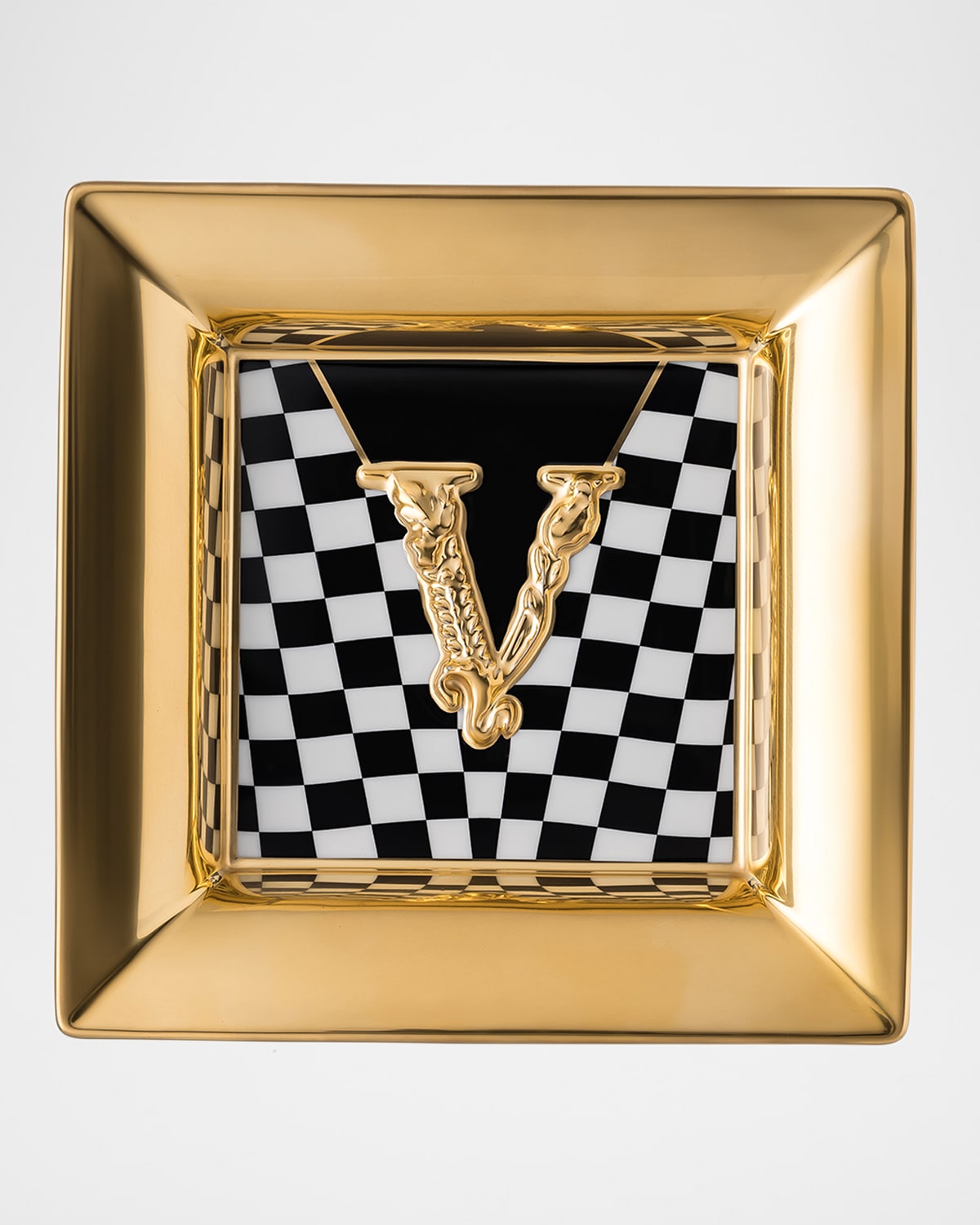 Versace Virtus Vase - 7" | Neiman Marcus