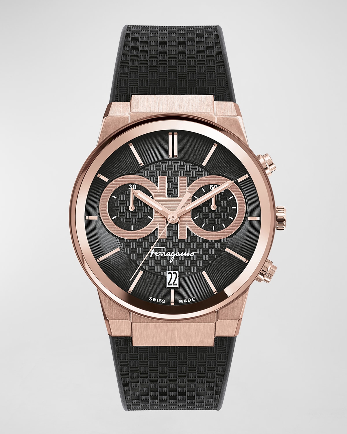 Ferragamo Men's 41mm Sapphire Chrono Watch | Neiman Marcus
