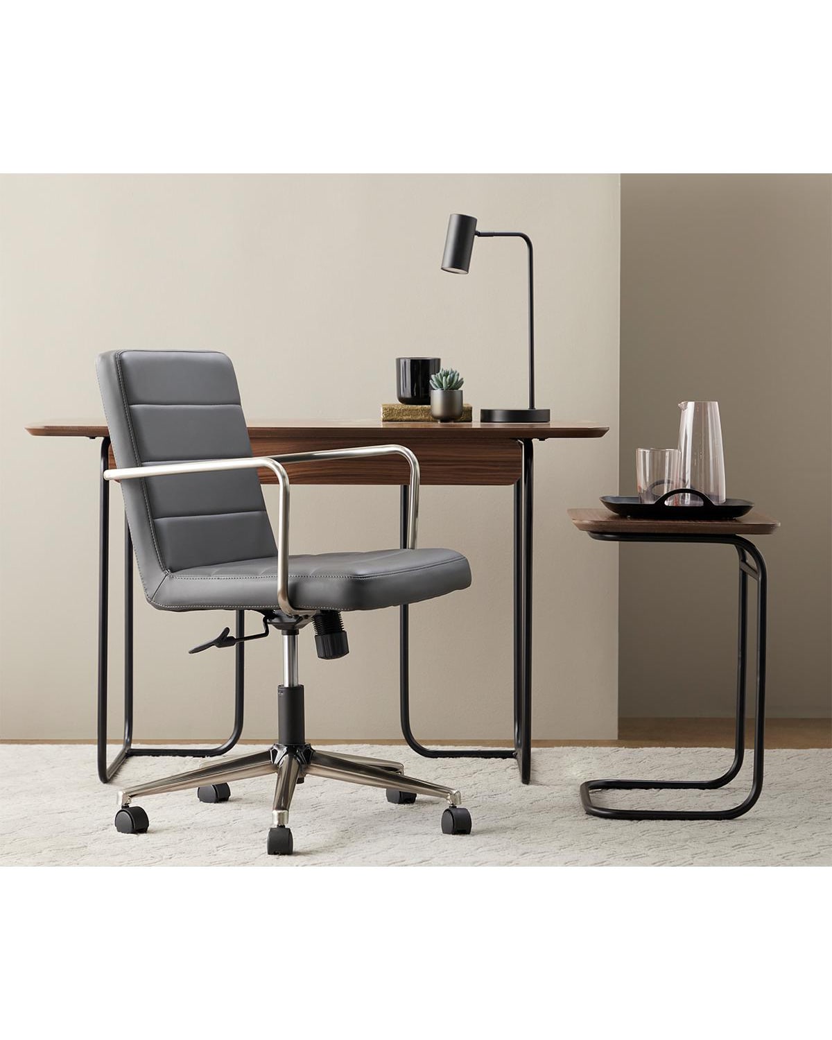 Euro Style Dirk Low Back Office Chair w/o Armrests | Neiman Marcus