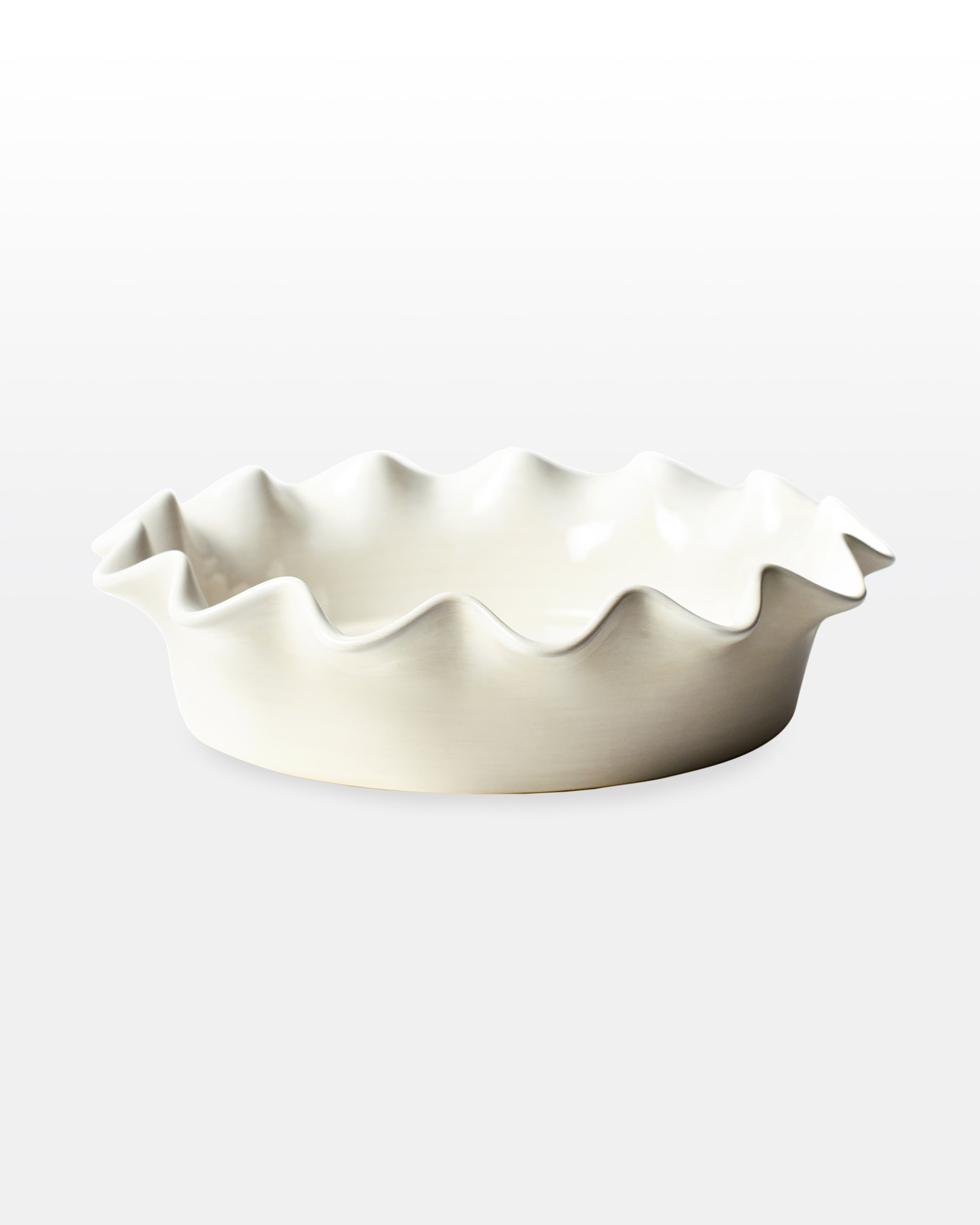Coton Colors Signature White Ruffle Loaf Pan | Neiman Marcus