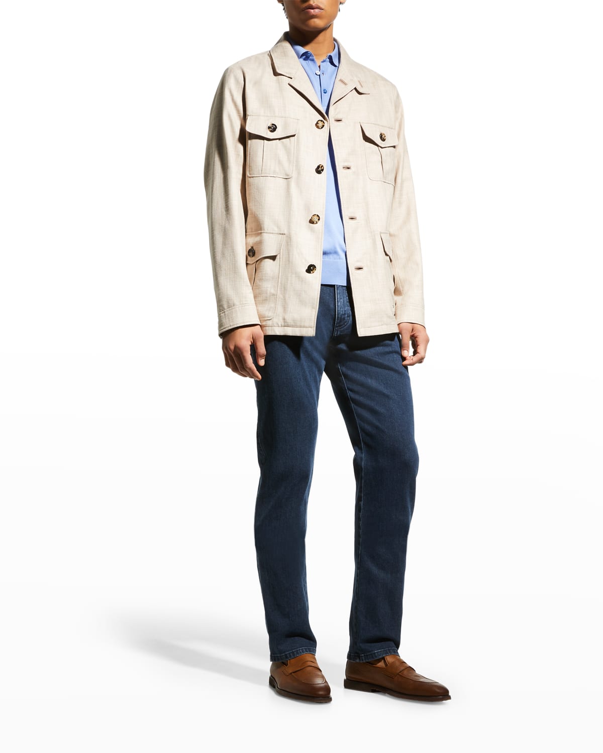 Stefano Ricci Men's Iconic SR Sartorial Check Jacket | Neiman Marcus