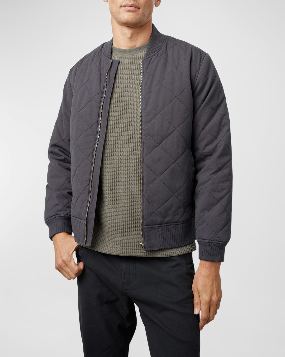 ZEGNA Men's Elements Bomber Jacket | Neiman Marcus
