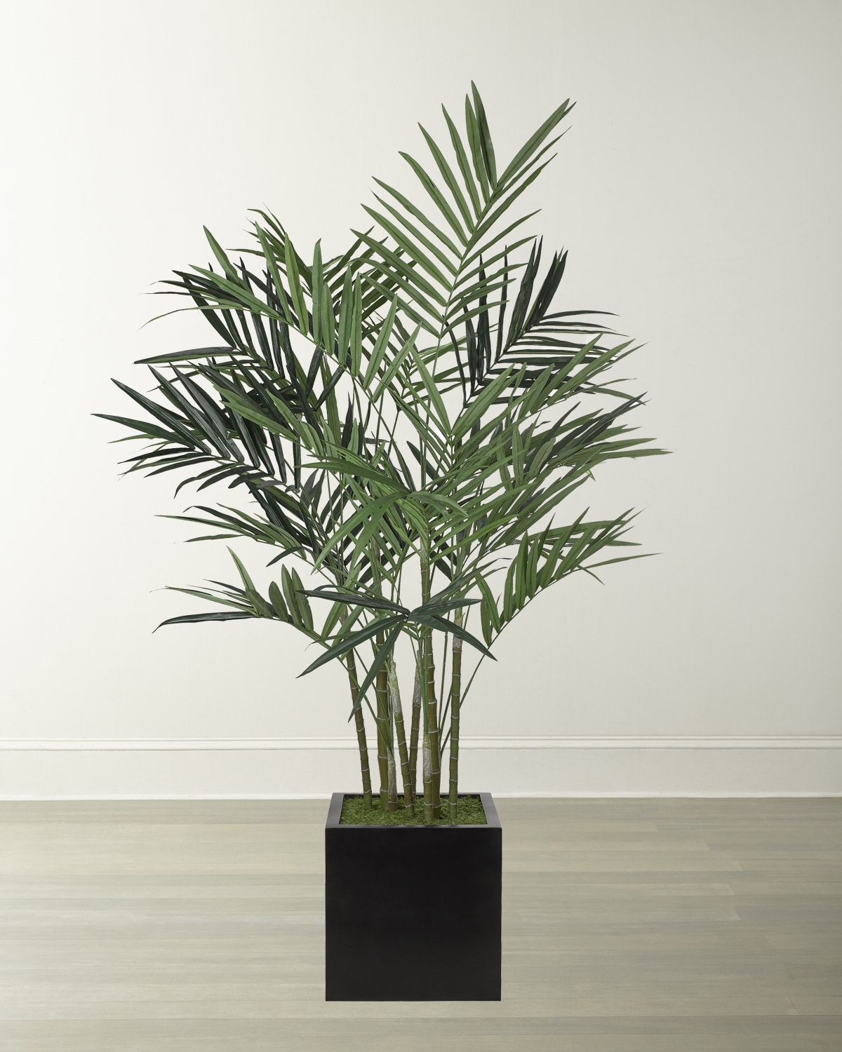 NDI Faux Areca Palm Plant in Cube Planter, 40"T | Neiman Marcus