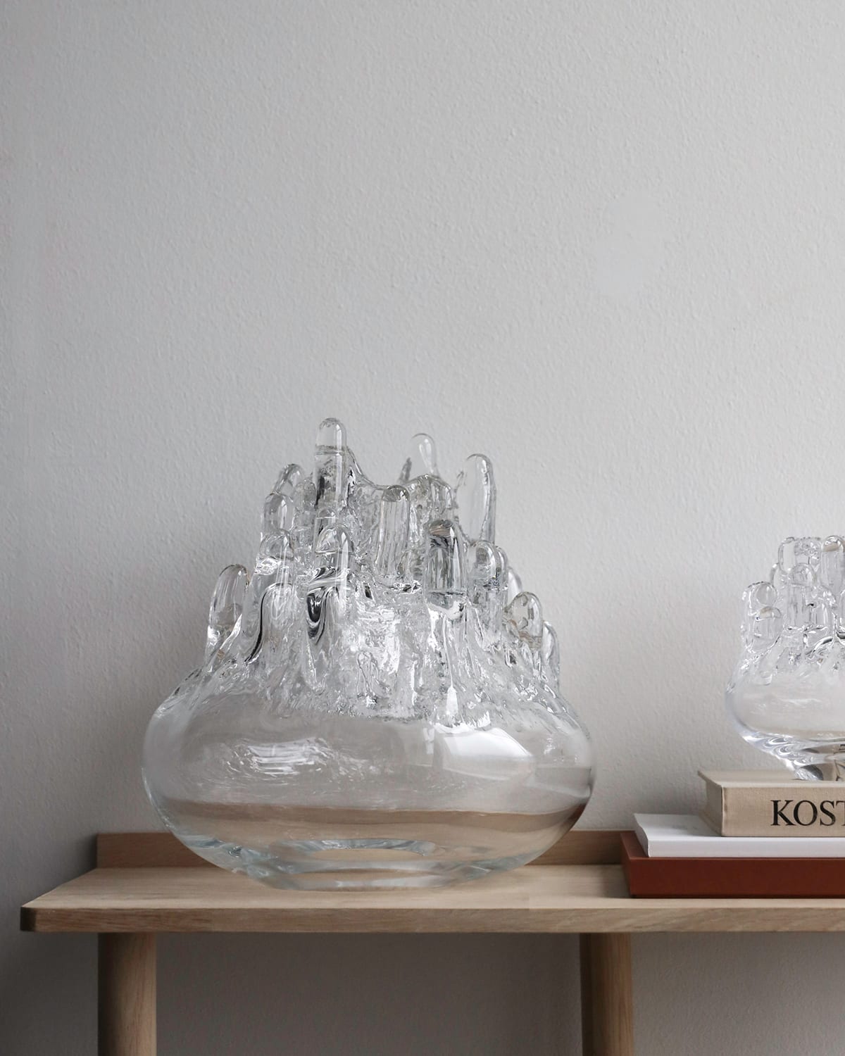 Kosta Boda Happiness Glass Sculpture, Red | Neiman Marcus