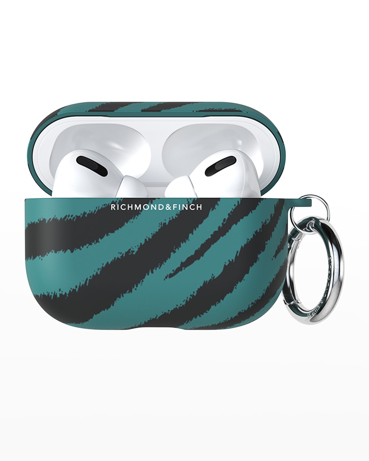 Richmond & Finch Leopard-Print AirPod Pro Case | Neiman Marcus