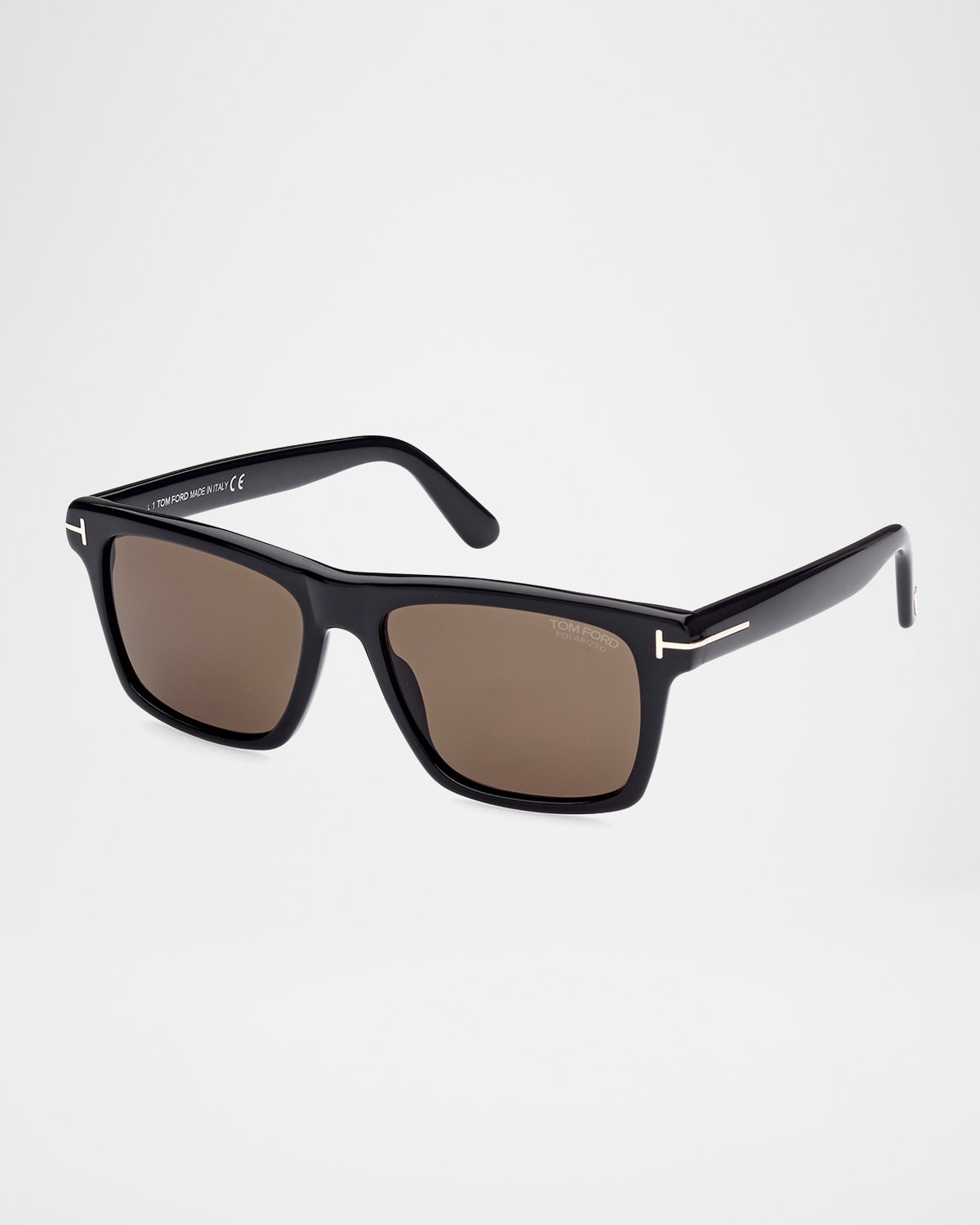 TOM FORD Men's Dax Square Solid Acetate Sunglasses | Neiman Marcus