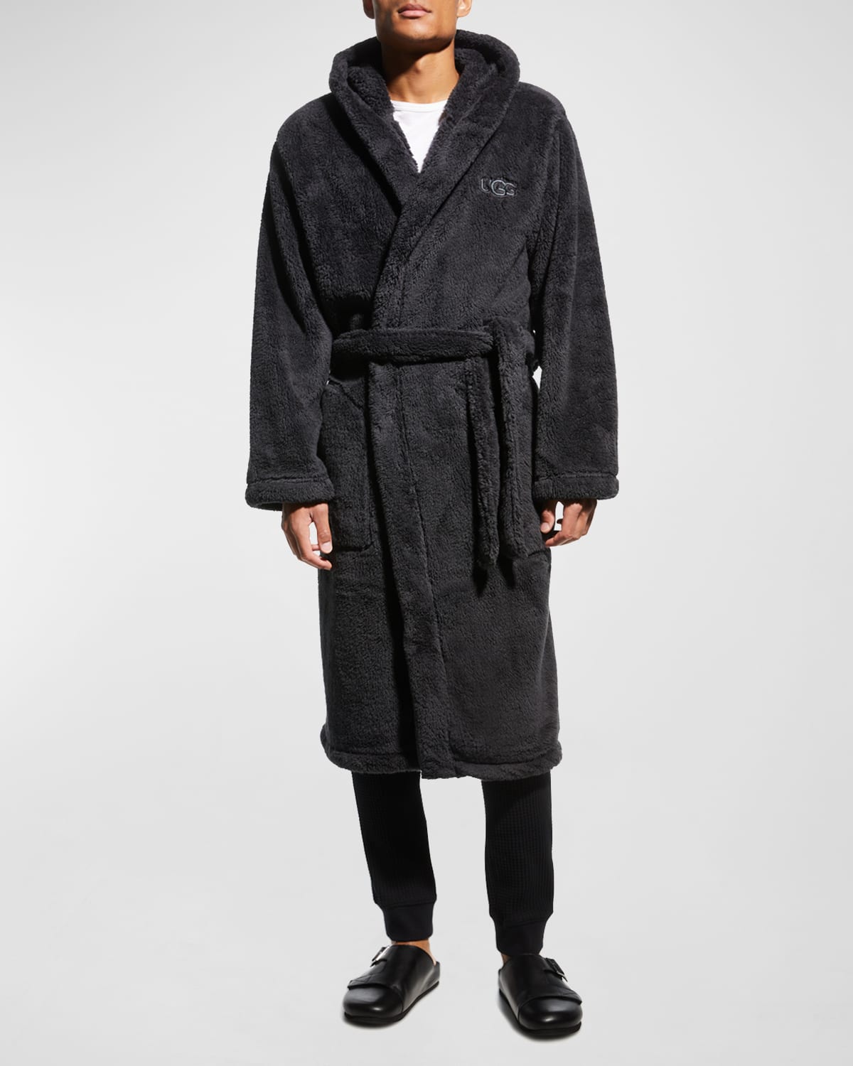 UGG Men's Beckett Sherpa Robe | Neiman Marcus