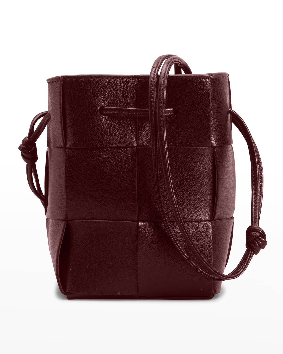 THE ROW Leo Mini Bucket Bag in Leather | Neiman Marcus
