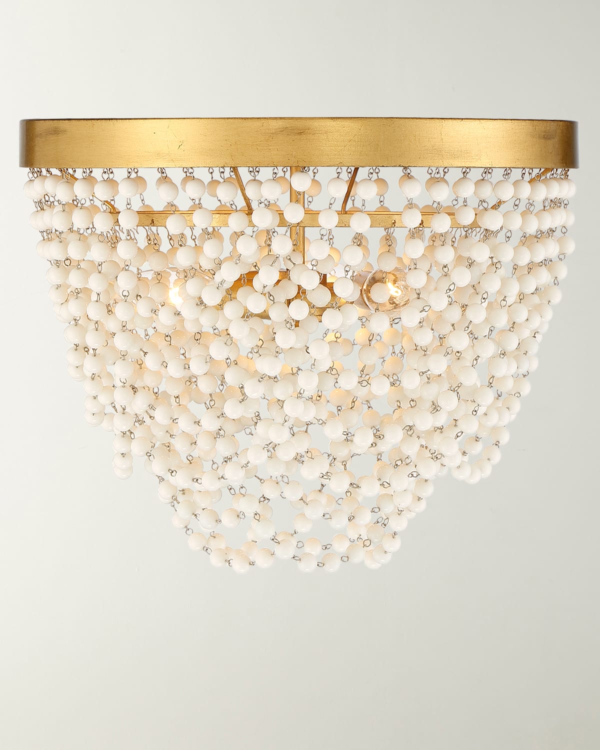 Crystorama Kendal 3-Light Vibrant Gold Ceiling Mount | Neiman Marcus