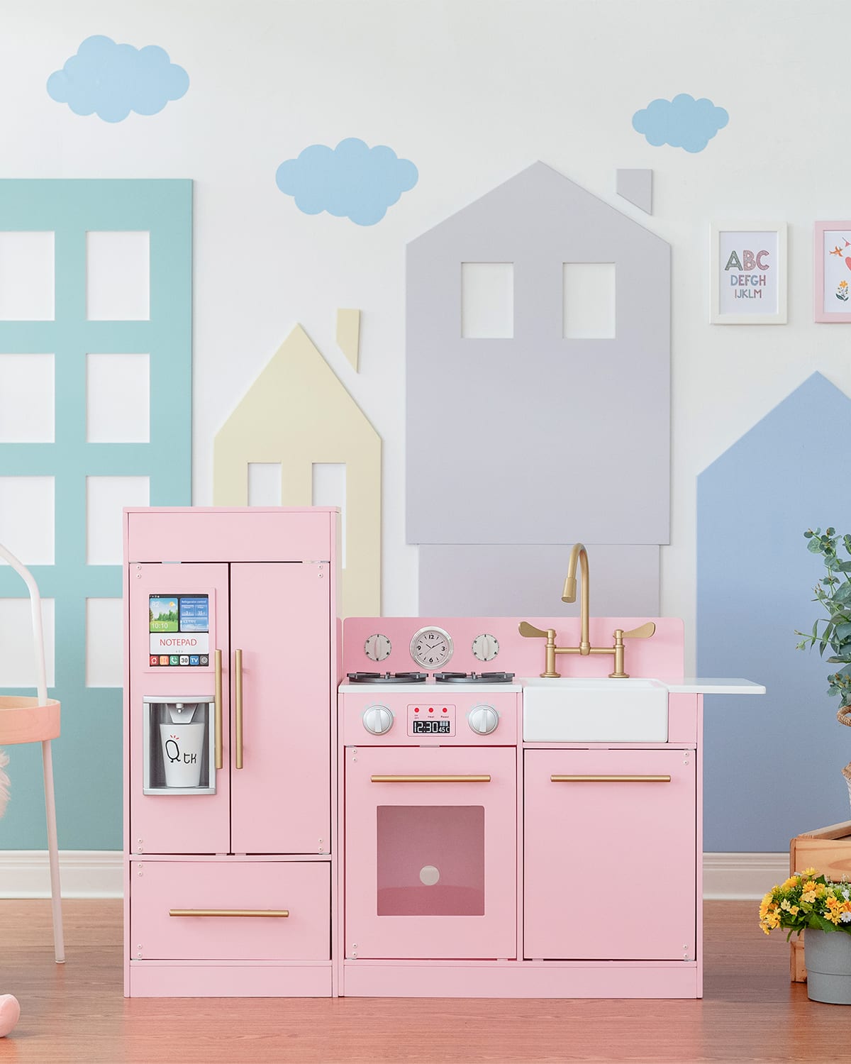 Teamson Kids Teamson Kids - Little Chef Lyon Modern Play Kitchen - Grey ...