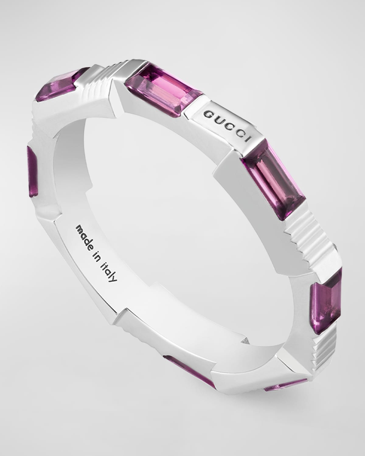 Gucci Link to Love Ring in Pink Gold | Neiman Marcus