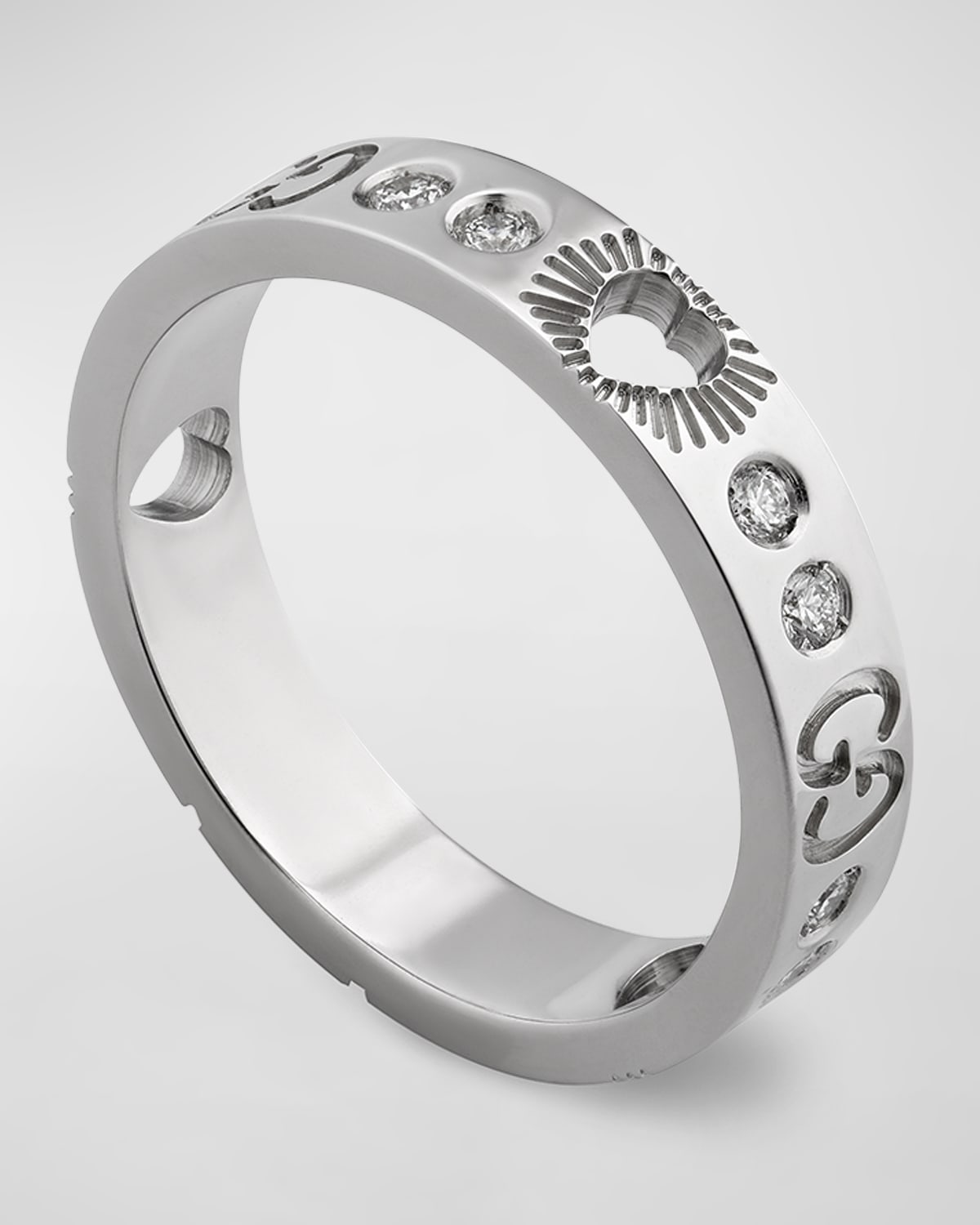 Gucci Link to Love Diamond Ring | Neiman Marcus