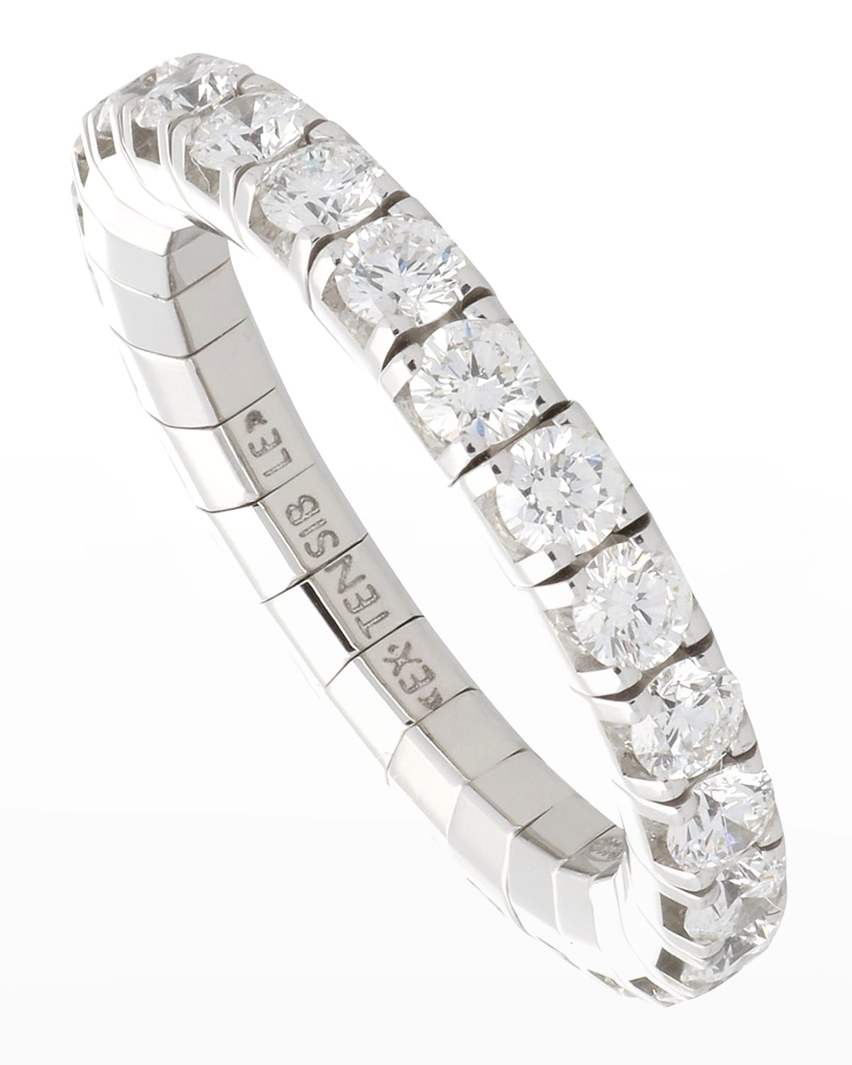 Extensible White Gold Stretch Diamond Ring, 1.68tcw | Neiman Marcus
