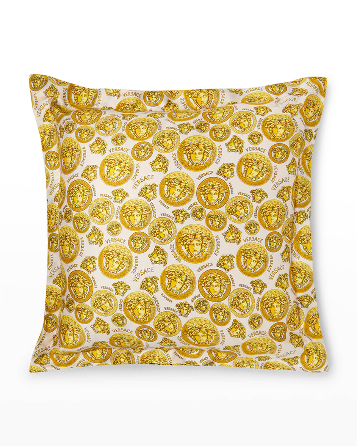 Versace Home Collection Medusa Gala Pillow 35"Sq. | Neiman Marcus
