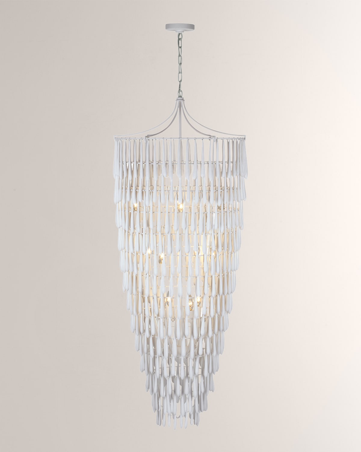 Visual Comfort Signature Talia Medium Linear Chandelier By Julie Neill ...