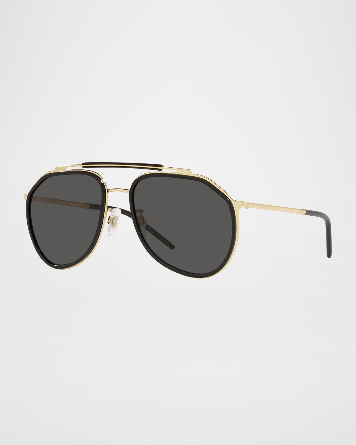 Versace Men's Rimless Metal Aviator Sunglasses | Neiman Marcus