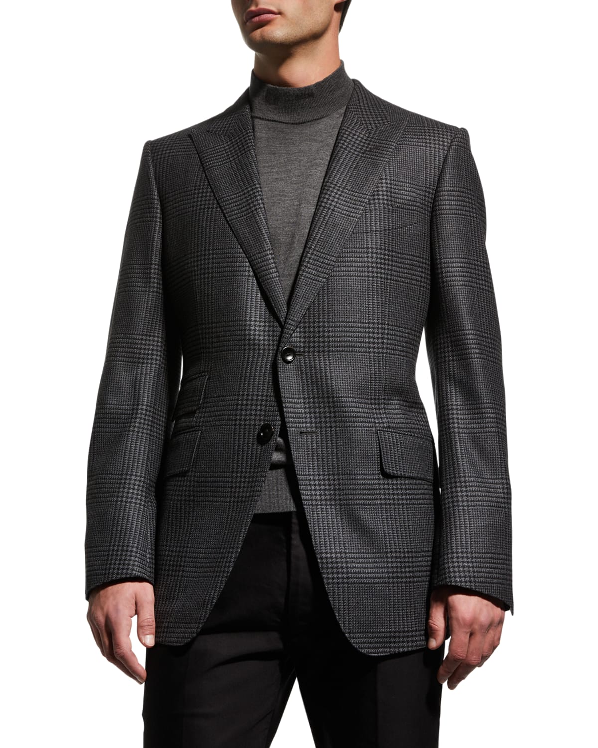 TOM FORD Men's O'Connor Prince of Wales Suit | Neiman Marcus