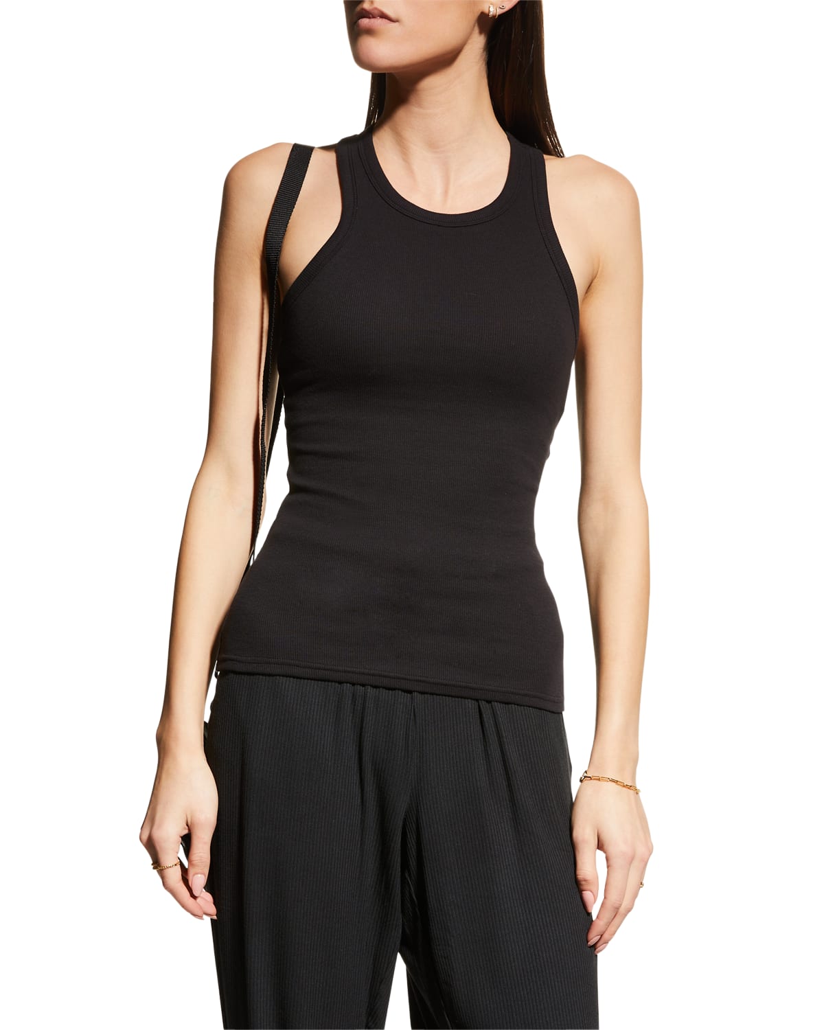 Alo Yoga Aspire Ribbed Tank Top | Neiman Marcus