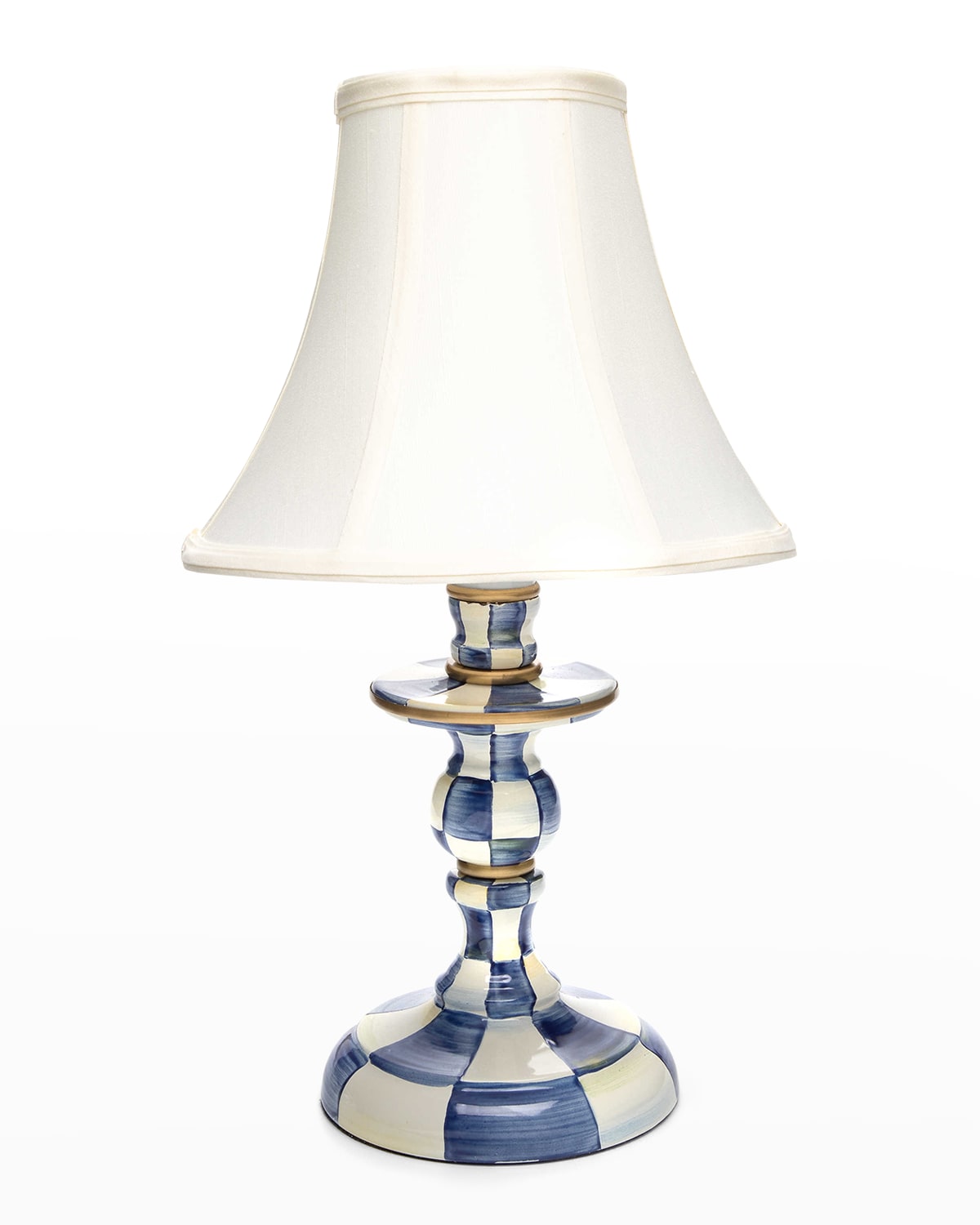 MacKenzie-Childs Courtly Check 17.65" Desk Lamp | Neiman Marcus