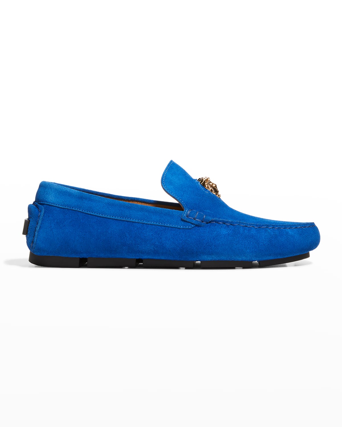 Versace Men's Medusa Head Slippers | Neiman Marcus