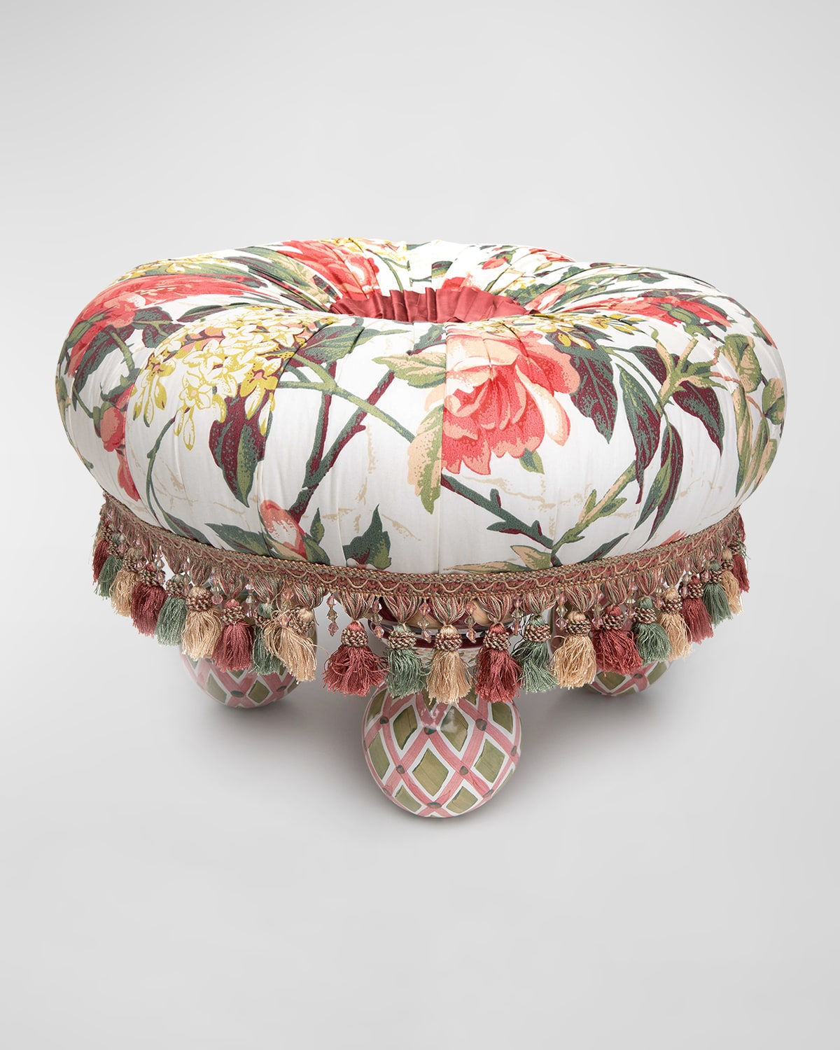 MacKenzie-Childs Musical Chairs Royal Check Side Chair | Neiman Marcus