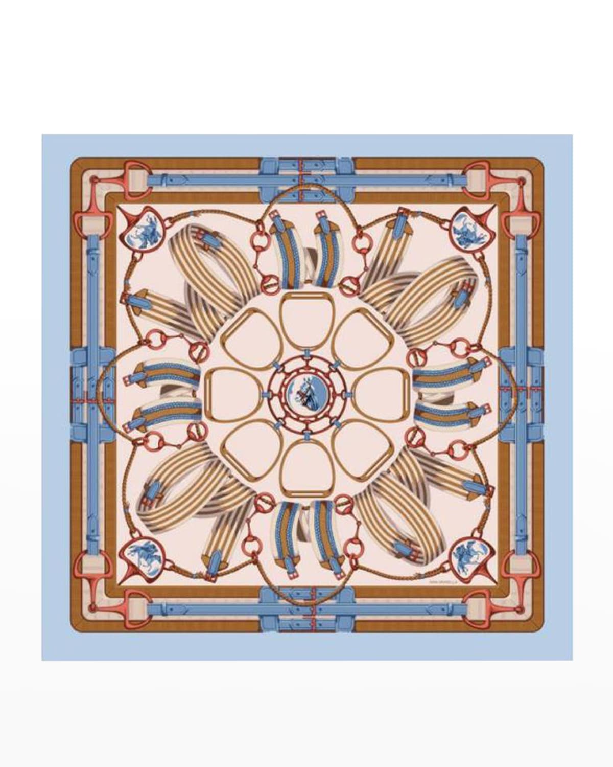 Rani Arabella Roma Cashmere-Blend Scarf | Neiman Marcus