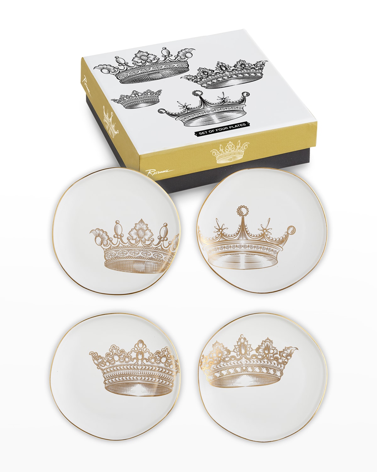 Rosanna Noble Fur Dinner Plates, Set of 2 | Neiman Marcus