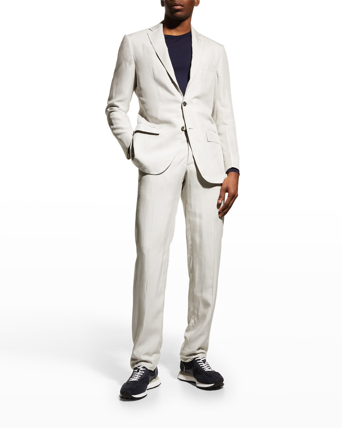 Kiton Men's Two-Piece Solid Suit | Neiman Marcus