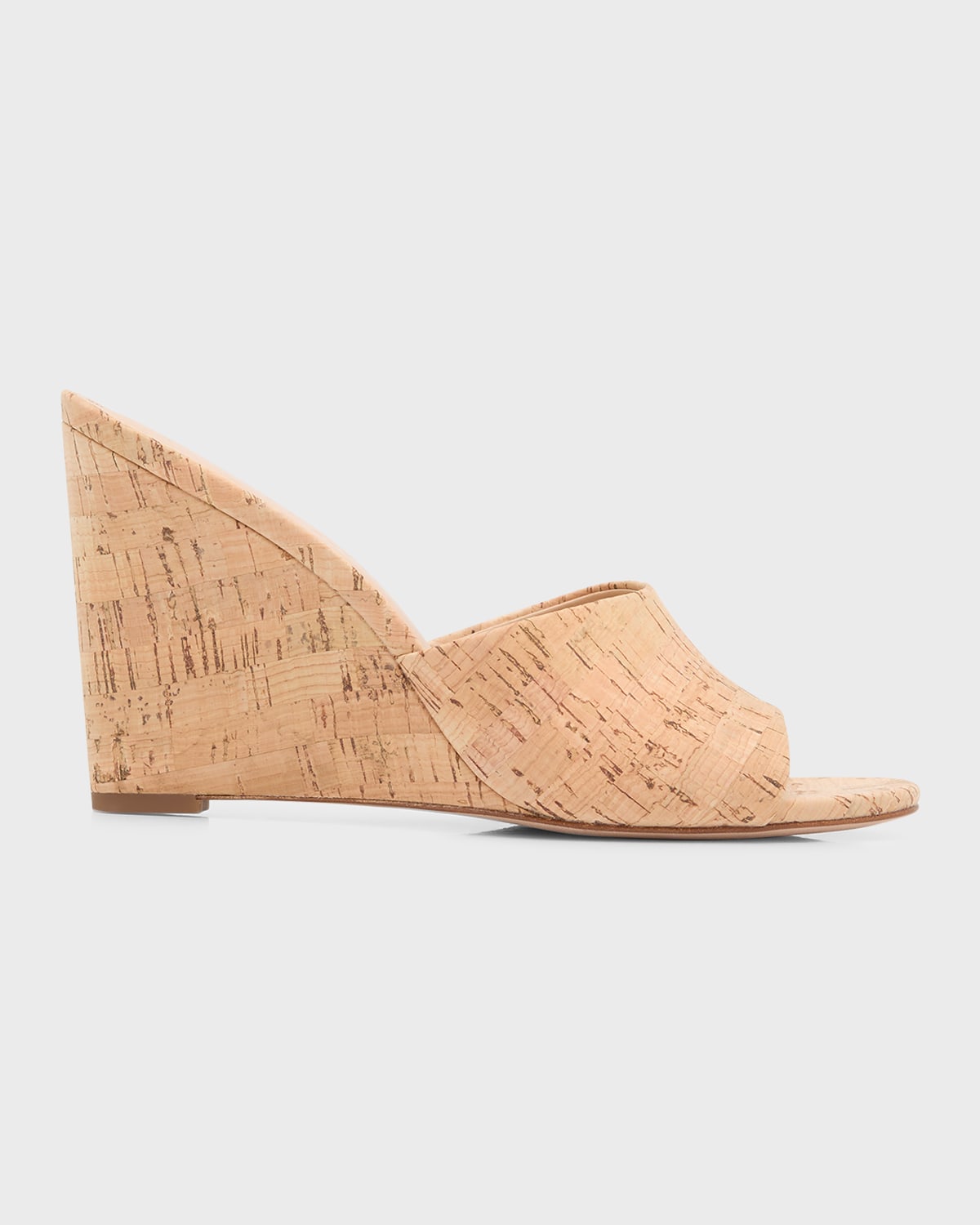 Veronica Beard Dali Multi Woven Cork Wedge Sandals | Neiman Marcus