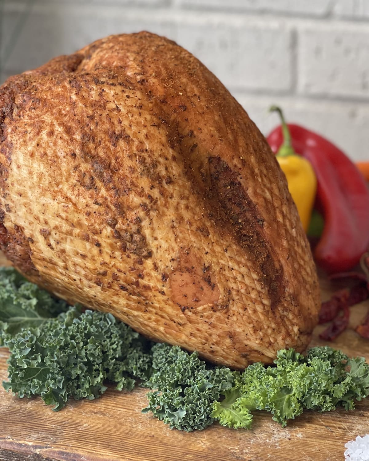 The Cajun Turkey Co 2.5 lbs. Smoked Bacon-Wrapped Pork Loin, Serves 4-6 ...