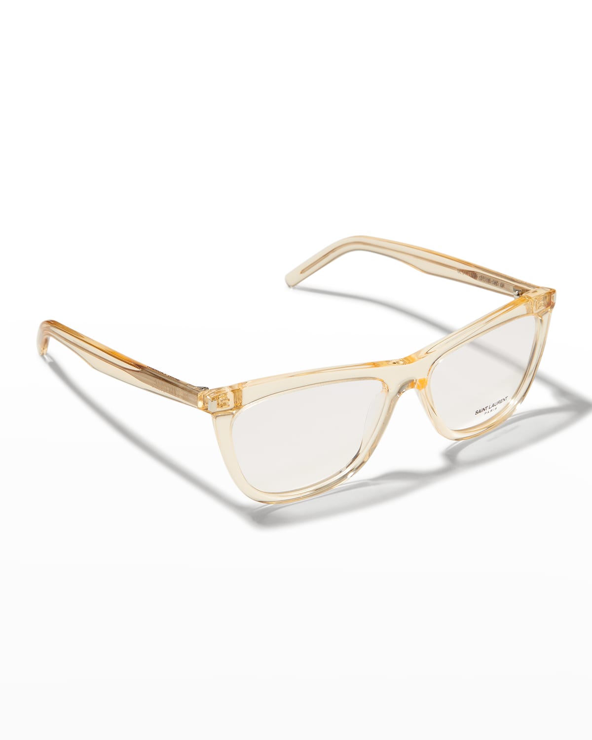 Dolce&Gabbana Logo Nylon Cat-Eye Optical Glasses | Neiman Marcus