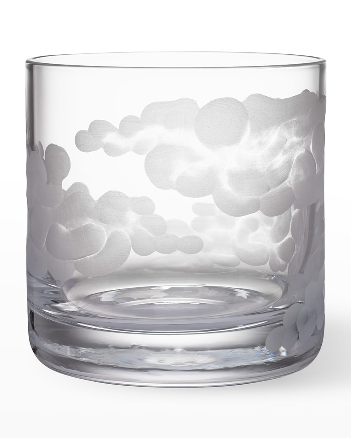 Jonathan Hansen In The Clouds Stemless Champagne Flute, Gray - 8 oz ...