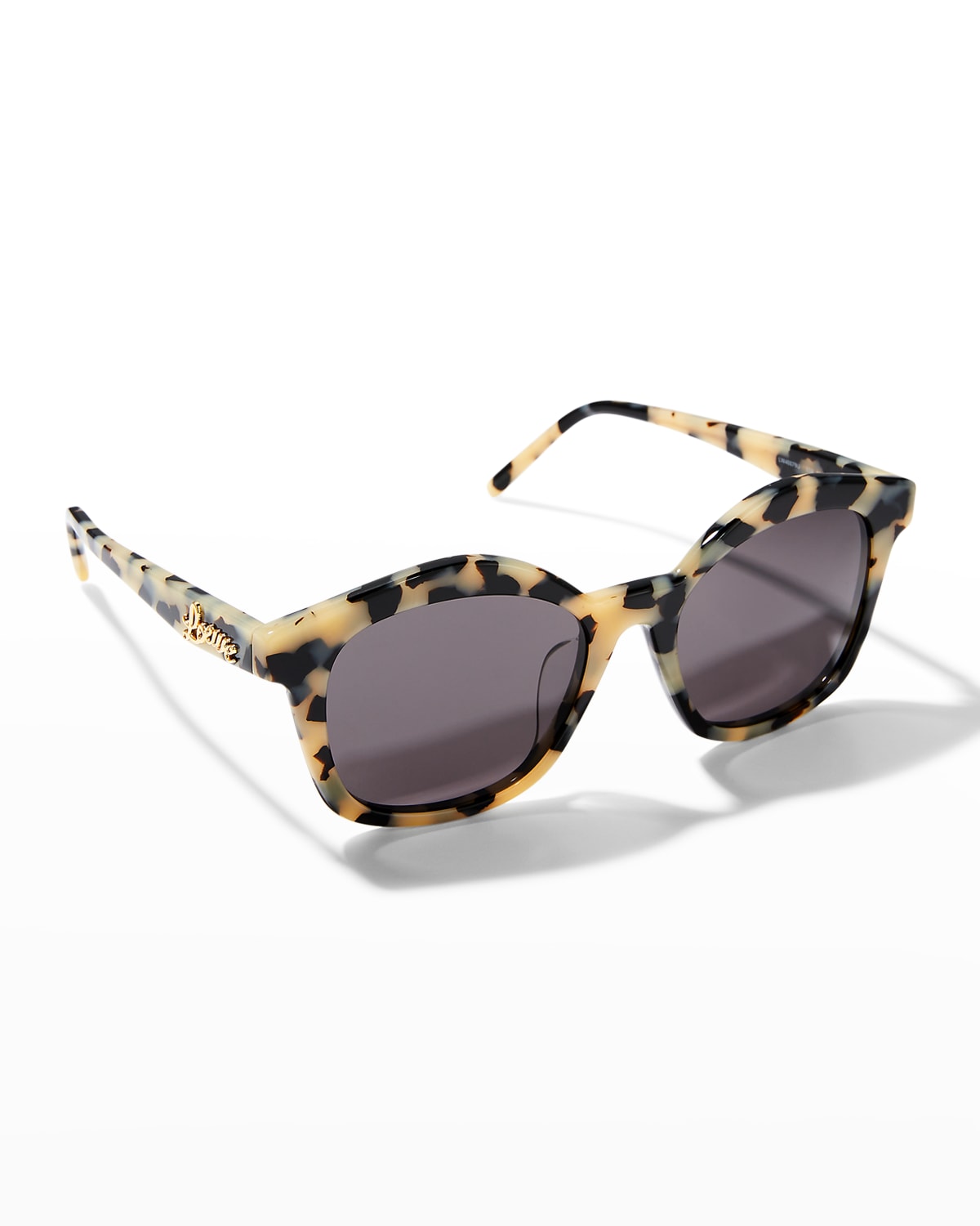 Loewe Raised Logo Acetate Cat Eye Sunglasses Neiman Marcus