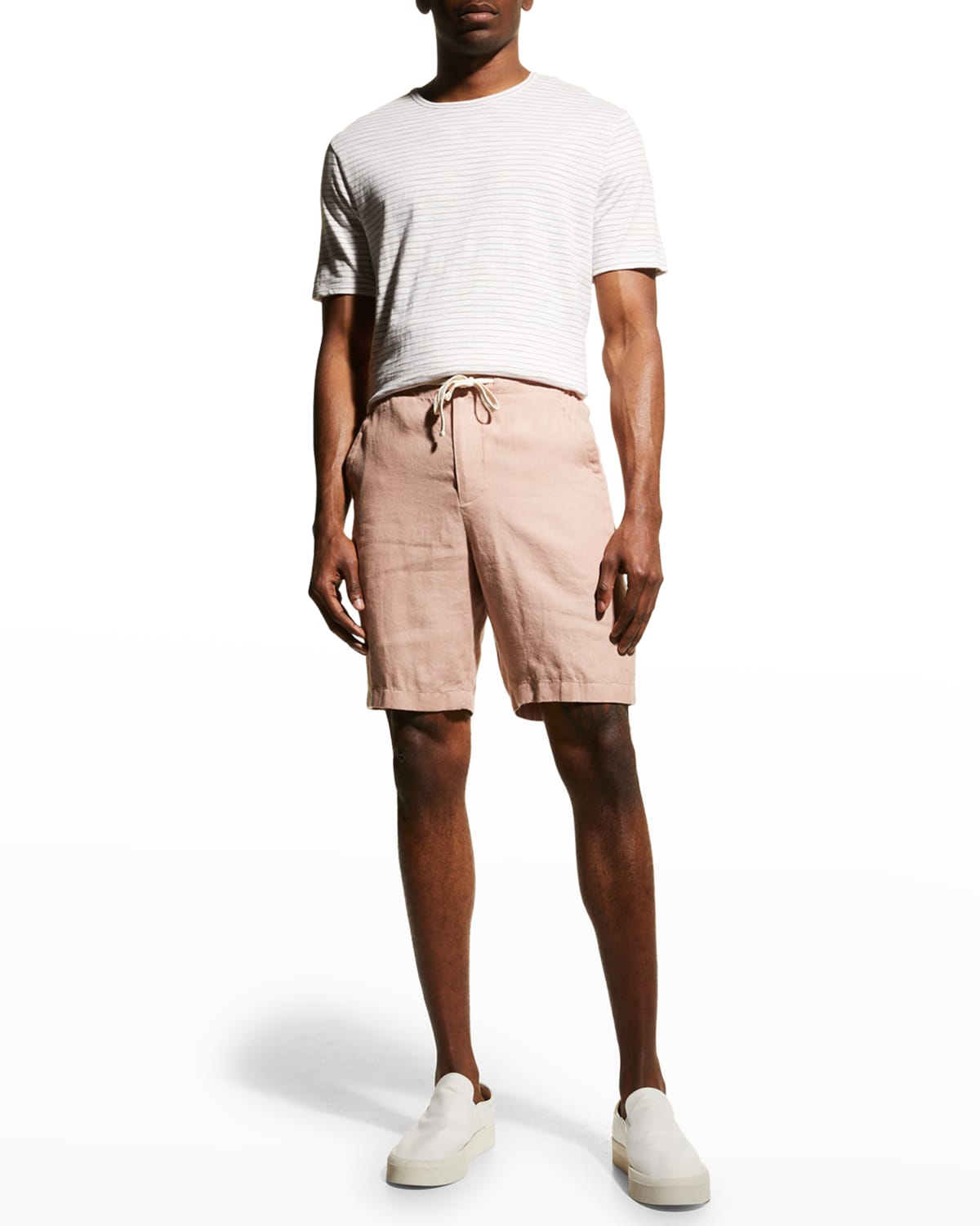 Vince Men's Lightweight Hemp Shorts | Neiman Marcus