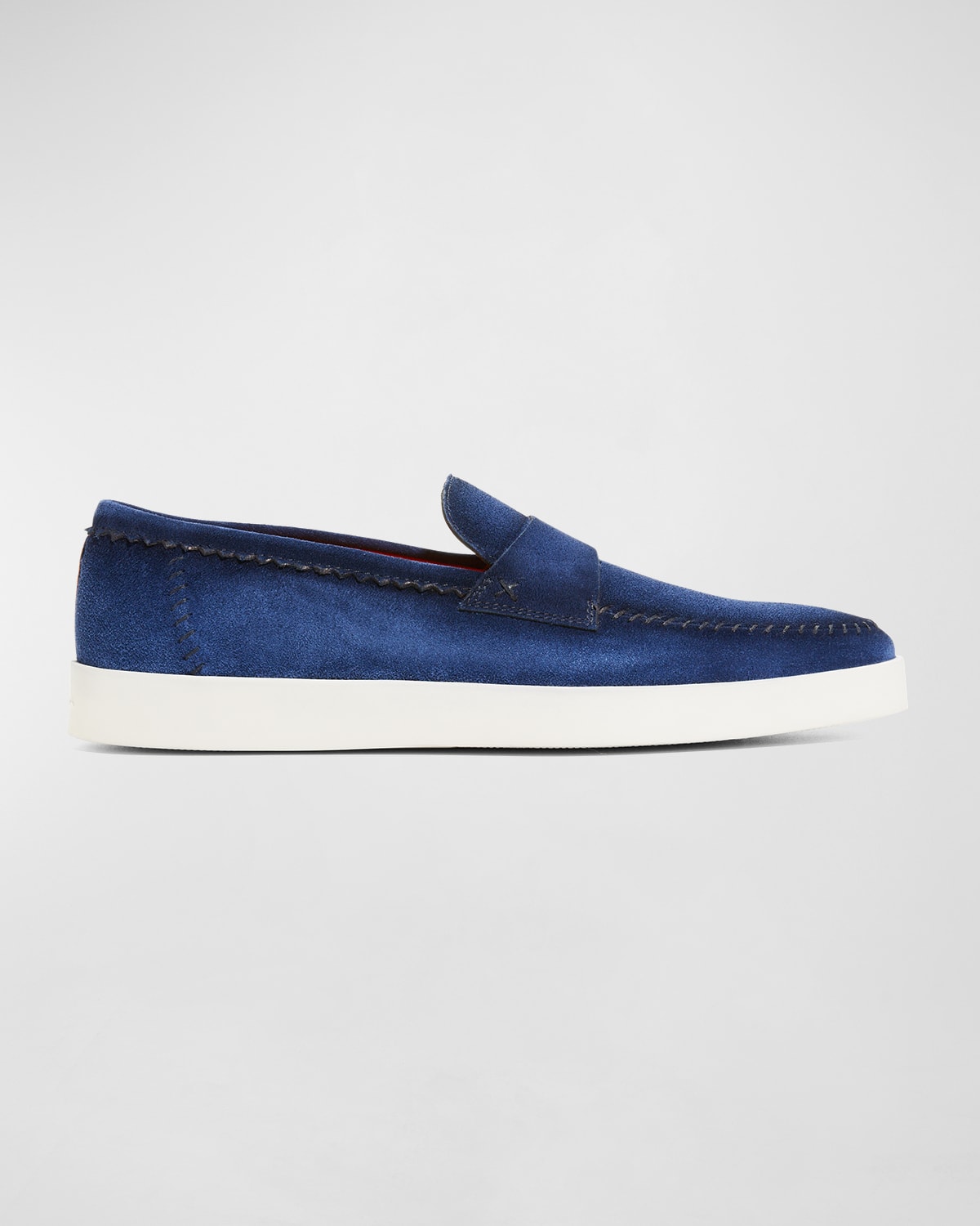 Santoni Men's Bankable Double-Monk Strap Loafers | Neiman Marcus