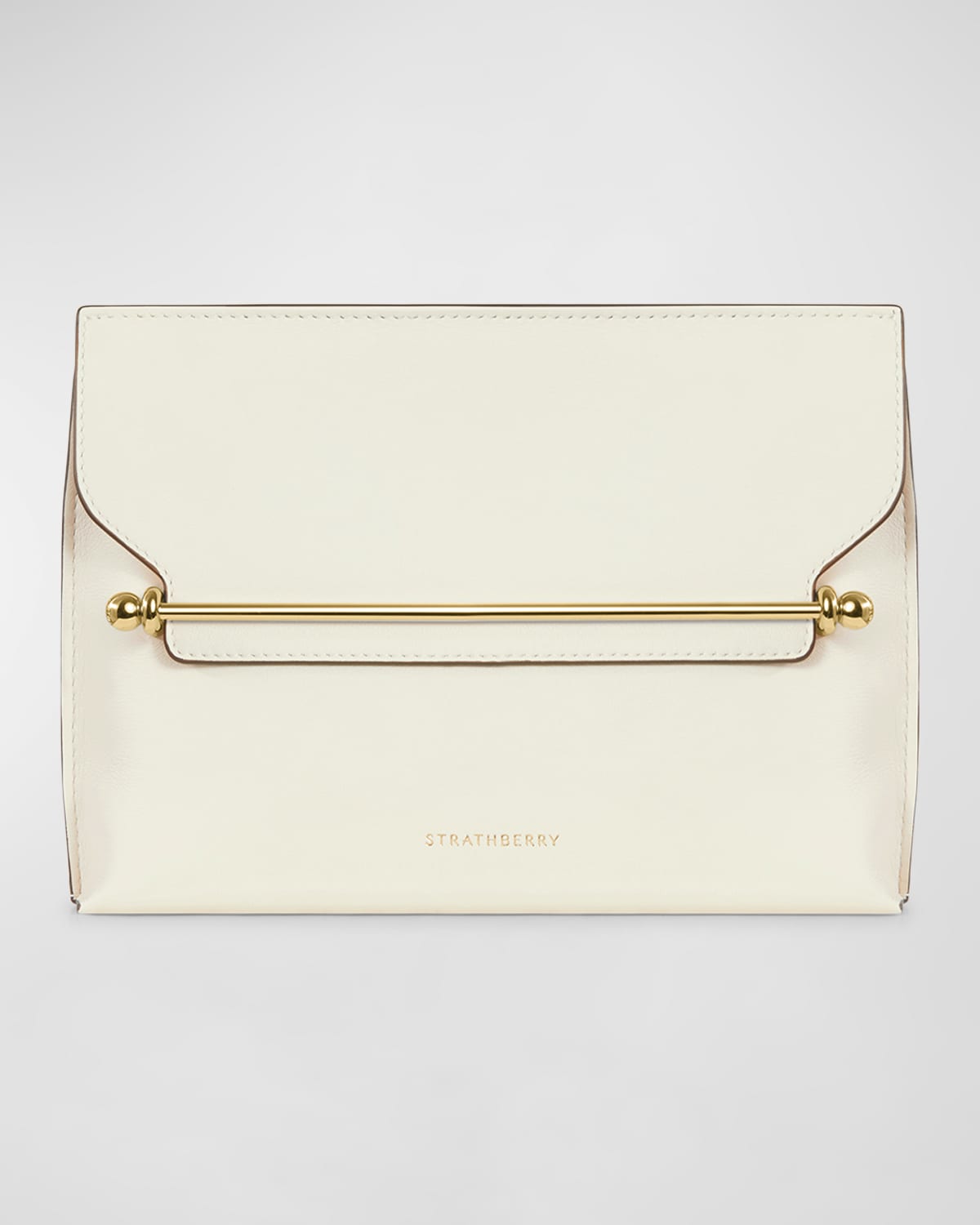 STRATHBERRY Mini Crescent Leather Shoulder Bag | Neiman Marcus