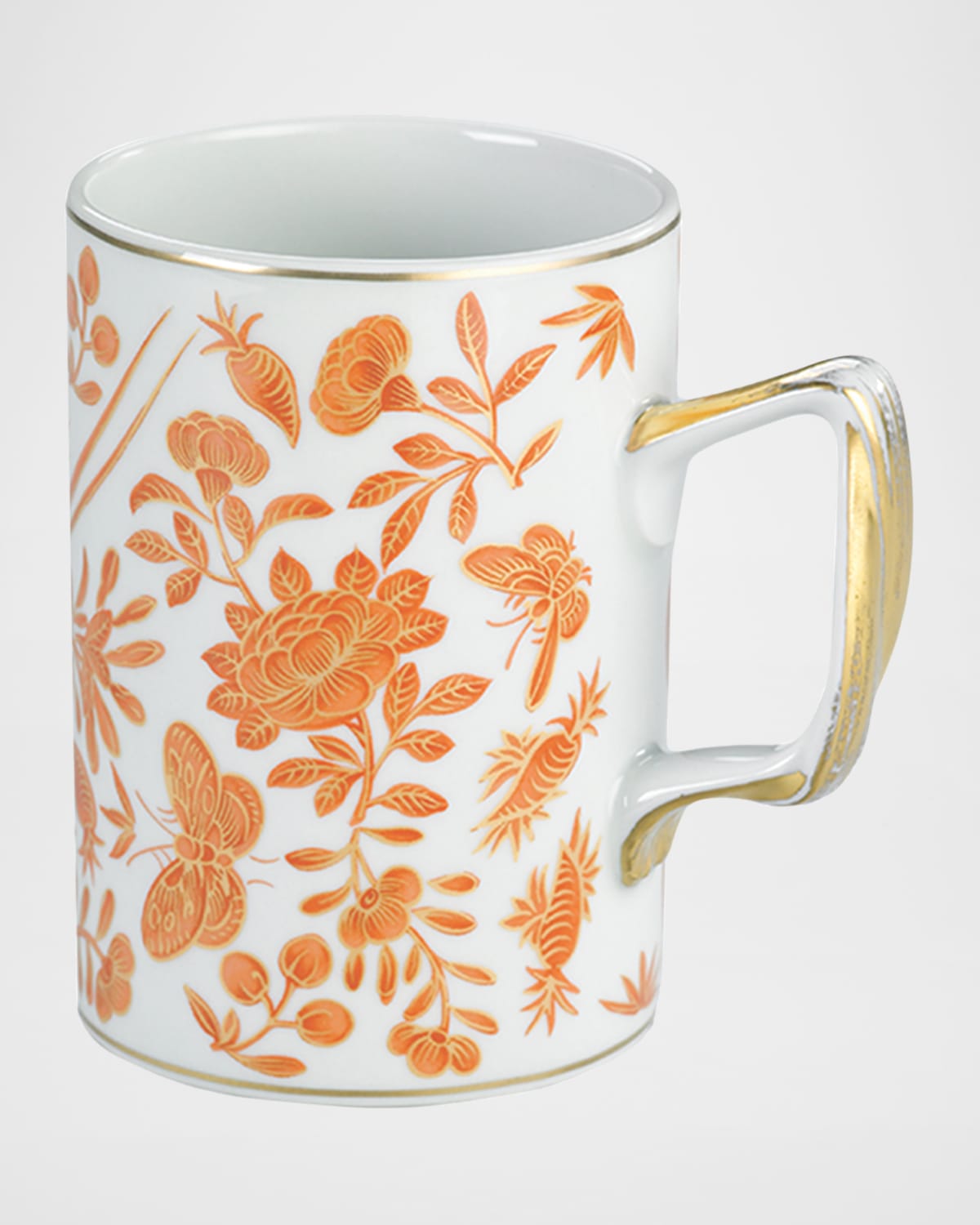 Mottahedeh Sacred Bird & Butterfly Blue Mug | Neiman Marcus