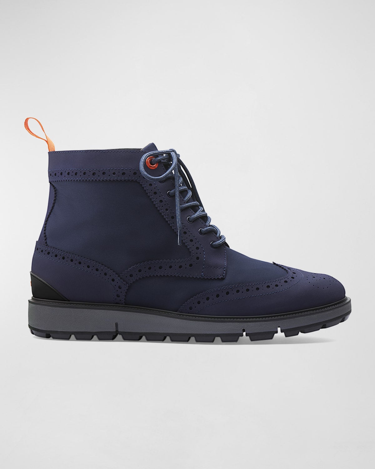 Swims Men's Chelsea Classic Water-Resistant Brogue Boots | Neiman Marcus