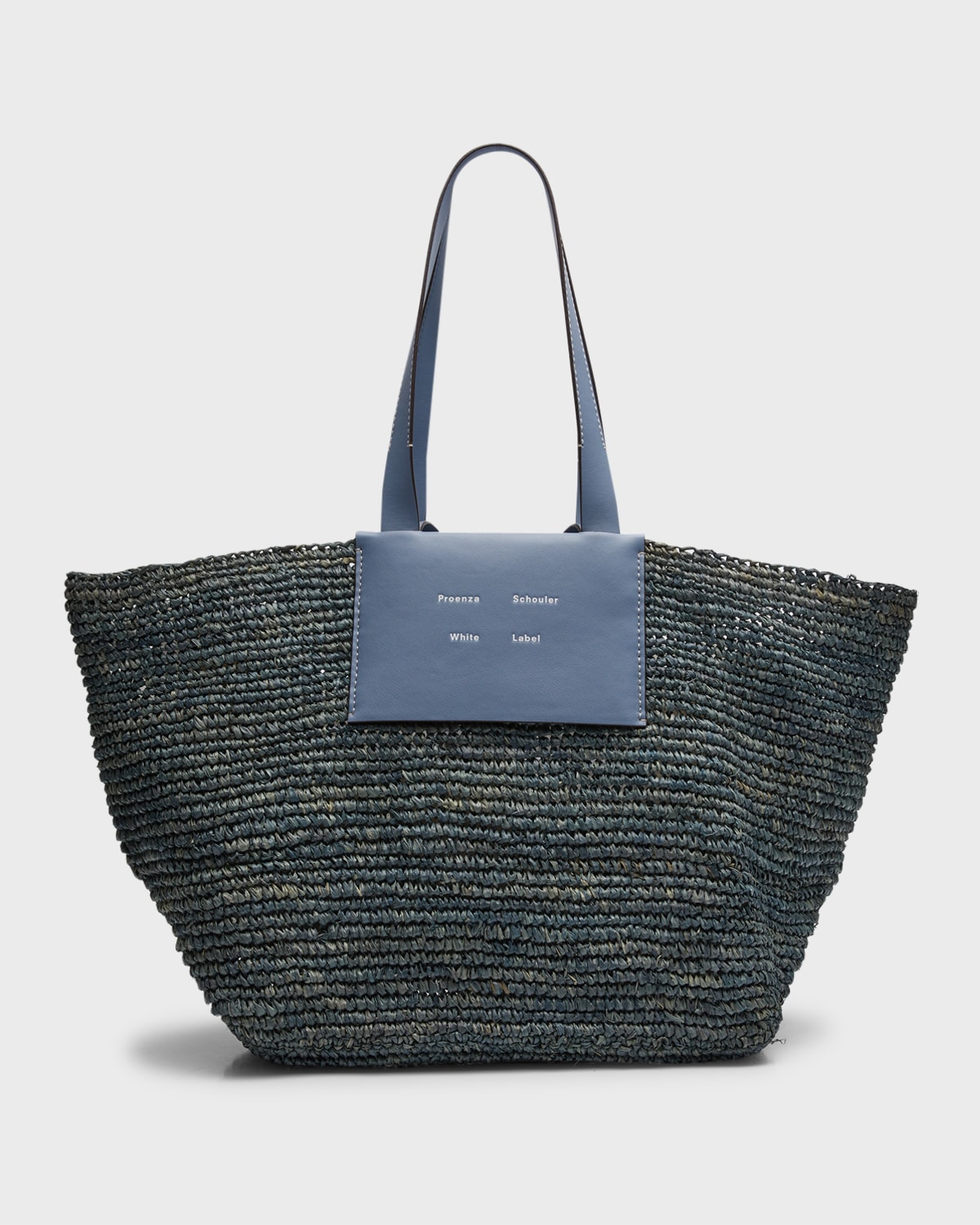 POOLSIDE The Mikkit Raffia Tote Bag | Neiman Marcus