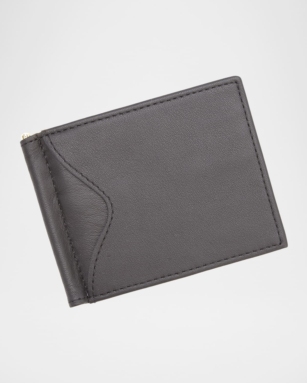 ROYCE New York Personalized Leather Money Clip Wallet | Neiman Marcus