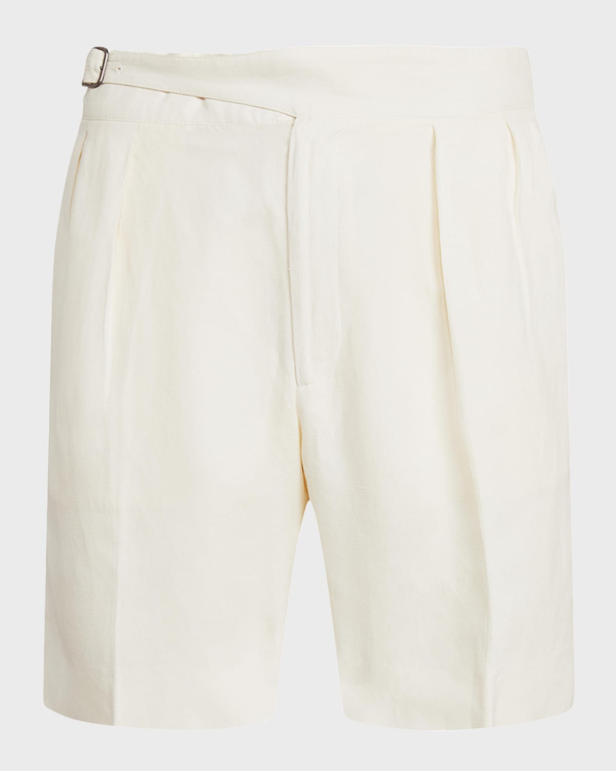 Ralph Lauren Purple Label Men's Eaton Cotton-Stretch Shorts | Neiman Marcus