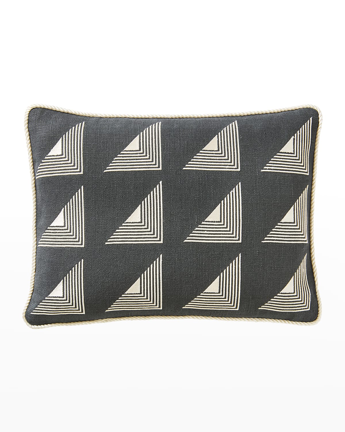 Jonathan Adler Snake Embroidered Pillow, 12" x 20" | Neiman Marcus