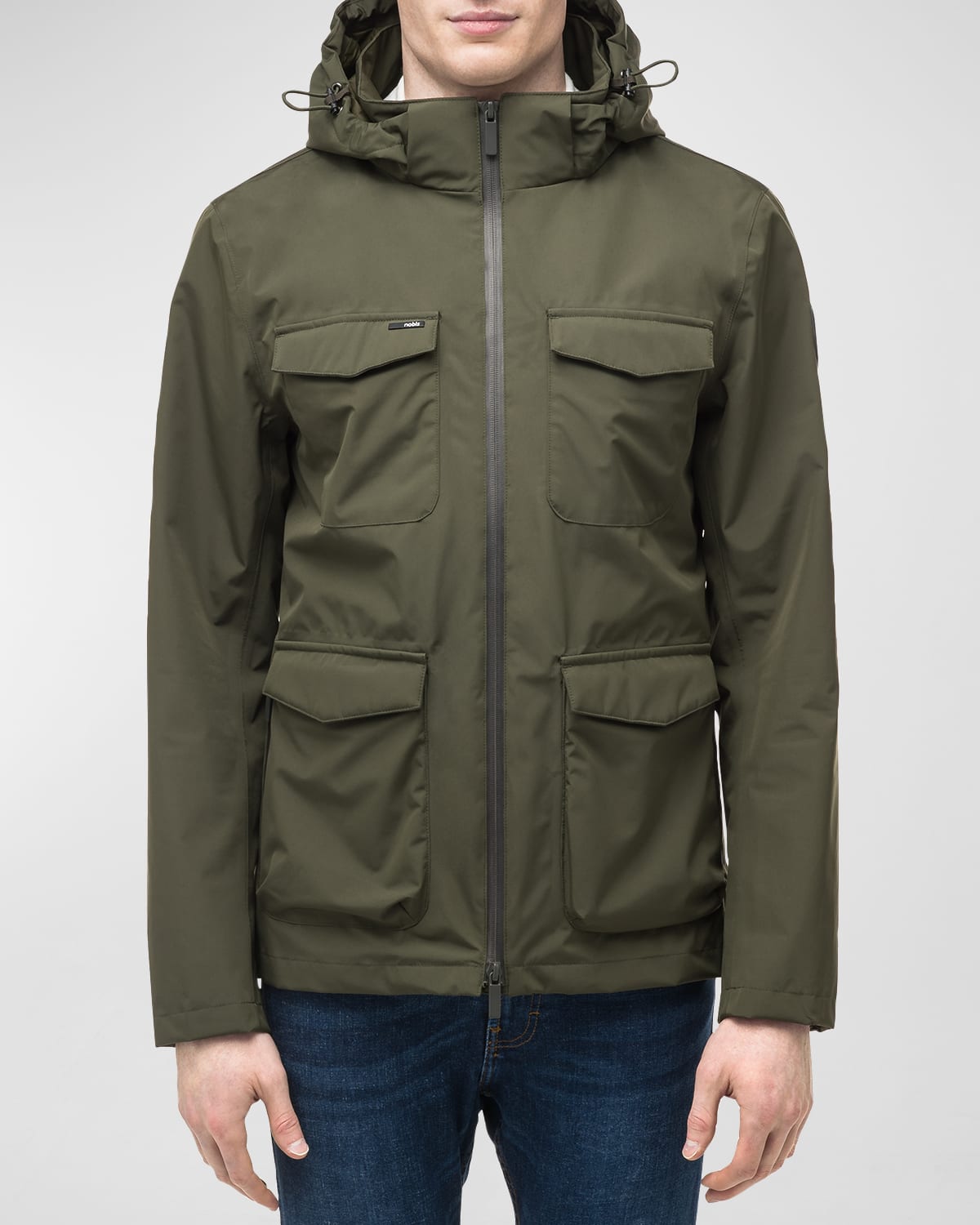 Nobis Men's Huron Anorak Waterproof Jacket | Neiman Marcus