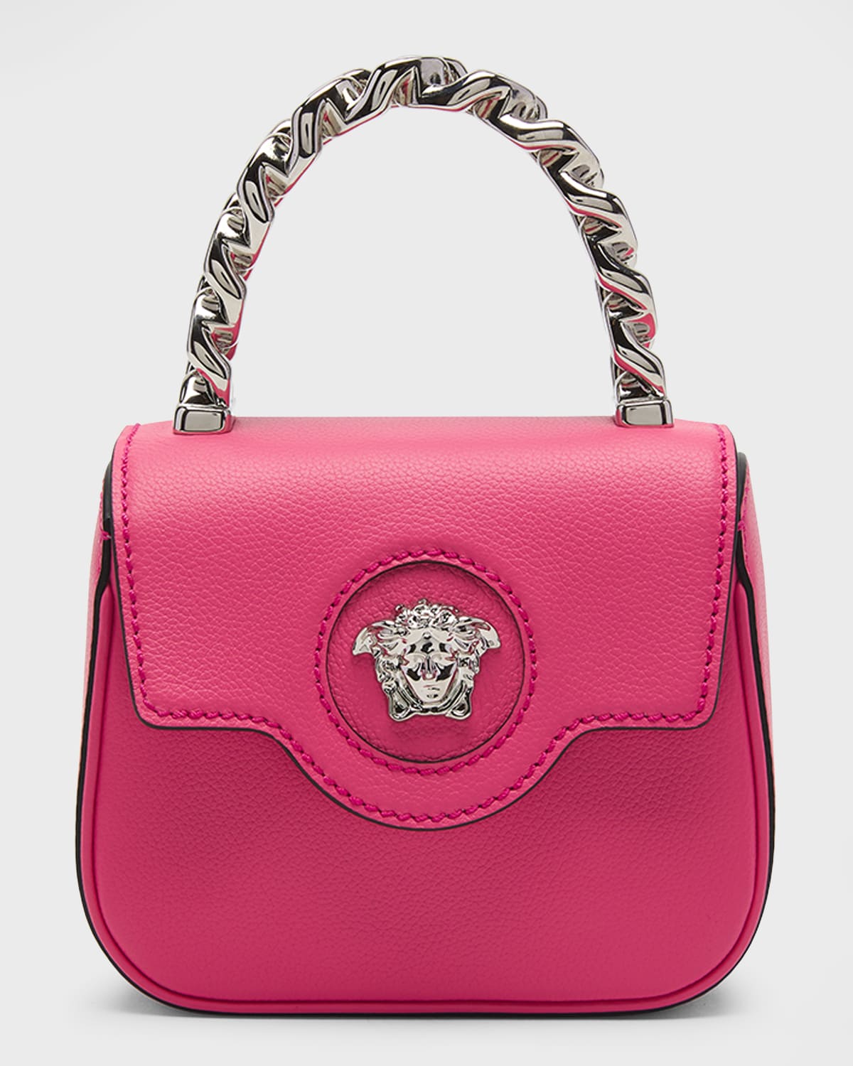 Versace Medusa Metallic Chain Crossbody Bag | Neiman Marcus