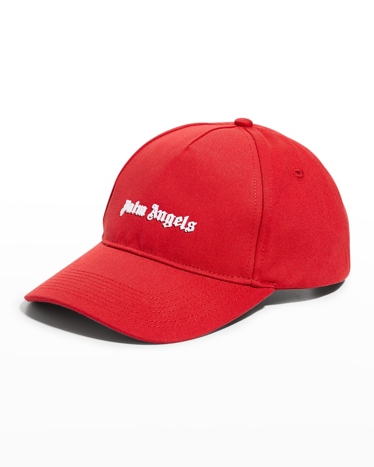 Palm Angels Men's Curved Logo Baseball Cap | Neiman Marcus